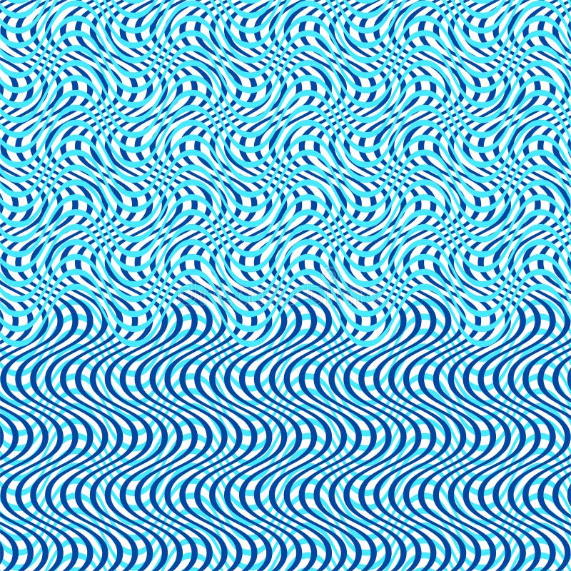 Blue Criss Cross Net Pattern Line on White Background . Vector ...