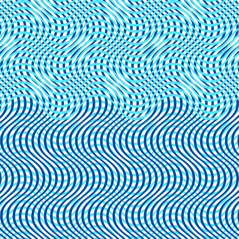 Blue Criss Cross Net Pattern Line on White Background . Vector ...