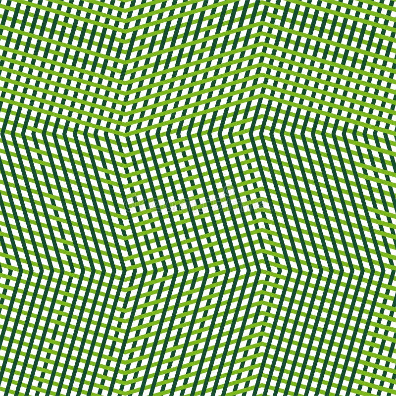Intersected, Interweaved Irregular Lines, Stripes Green Grid Pattern ...