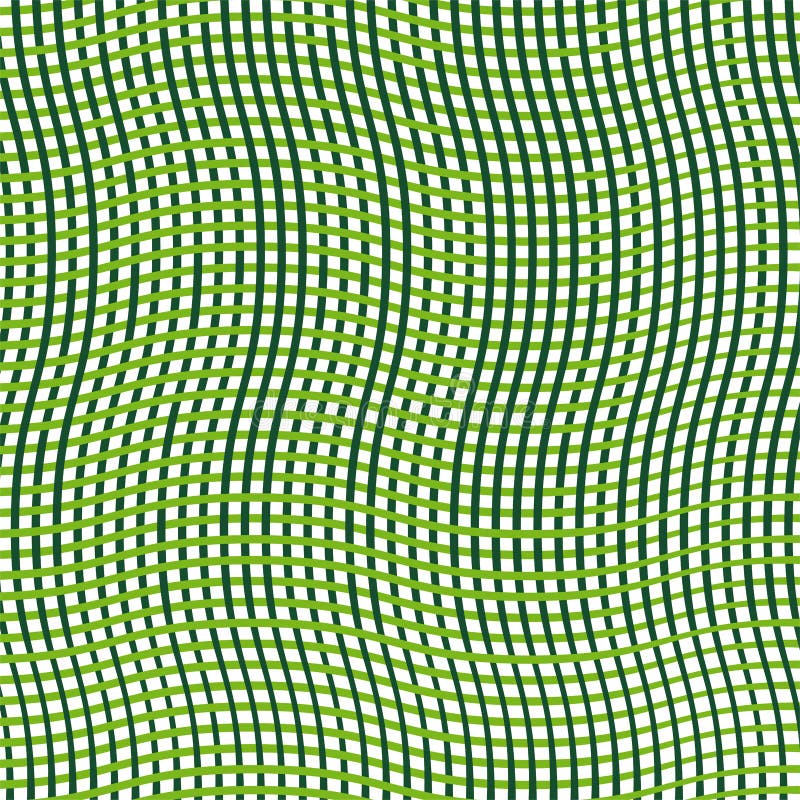 Intersected, Interweaved Irregular Lines, Stripes Green Grid Pattern ...