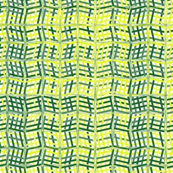 Intersected, Interweaved Irregular Lines, Stripes Green Grid Pattern ...
