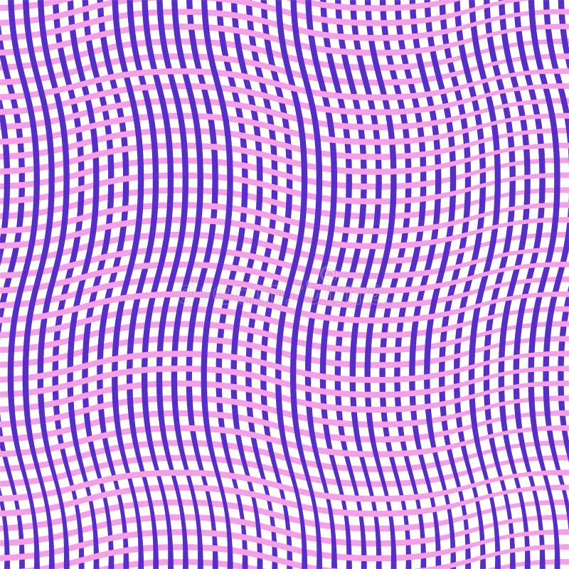 Intersected, Interweaved Irregular Lines, Stripes Purple, Pink Grid ...