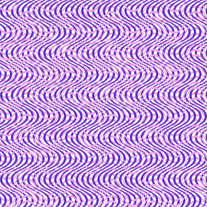 Intersected, Interweaved Irregular Lines, Stripes Purple, Pink Grid ...