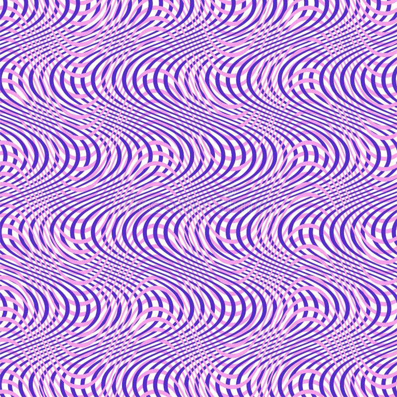 Intersected, Interweaved Irregular Lines, Stripes Purple, Pink Grid ...