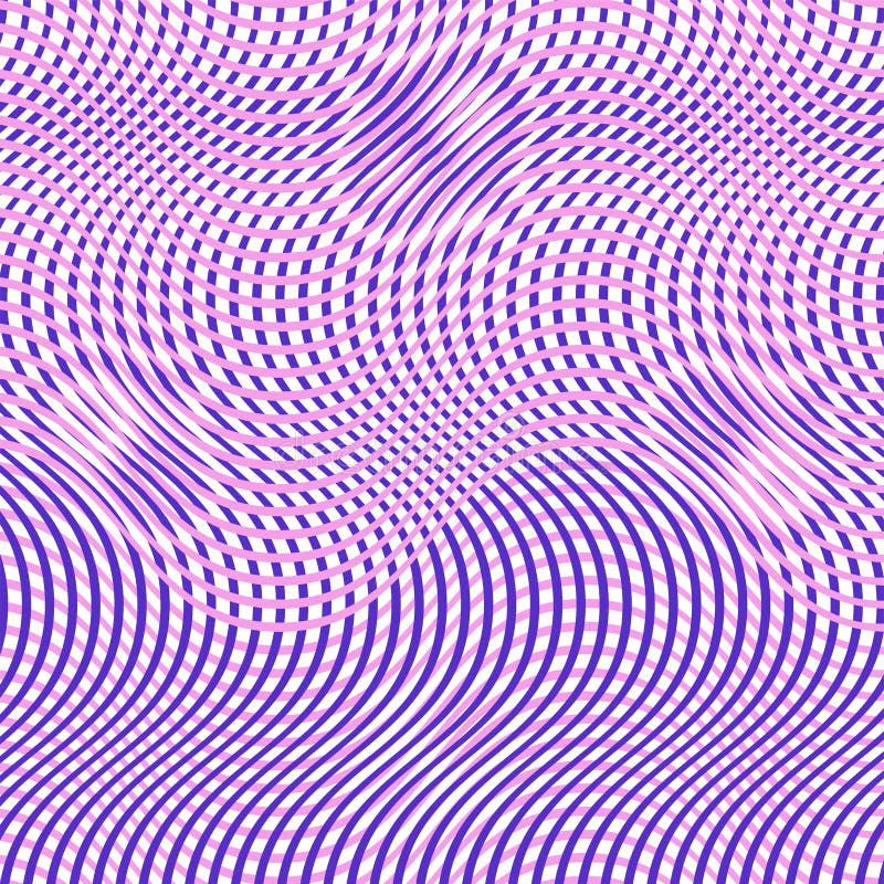 Intersected, Interweaved Irregular Lines, Stripes Purple, Pink Grid ...