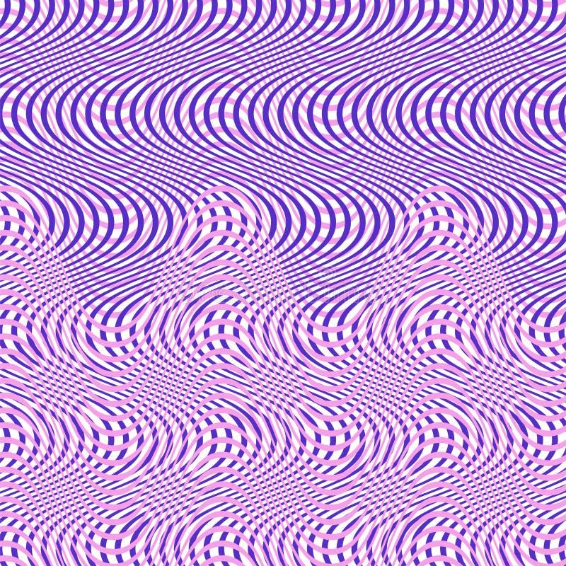 Intersected, Interweaved Irregular Lines, Stripes Purple, Pink Grid ...