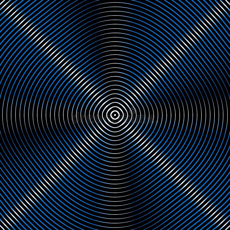 Intersecting Concentric Circles. Moire, Noise Effect Texture / P Stock ...