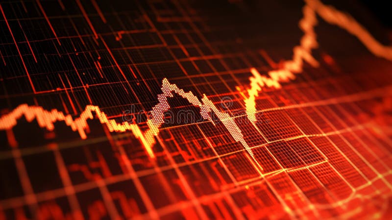 Intersecting Grid Lines Representing Financial Analysis and Stability ...