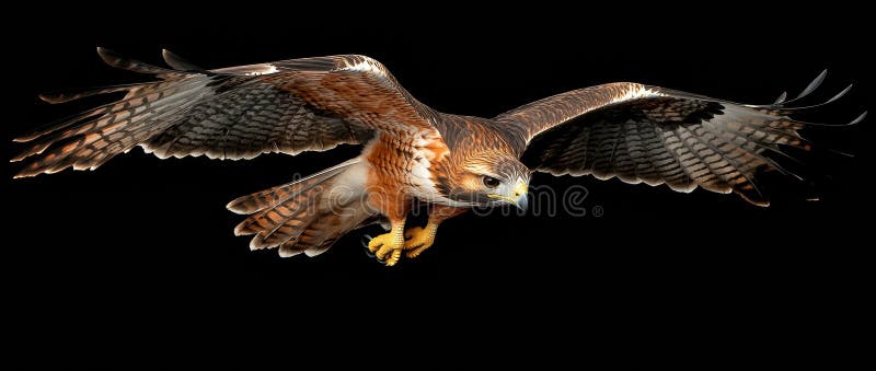 Intersecting Light Patterns in the Background Form a Silhouette of a ...