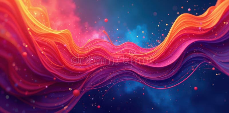 Intersecting Lines Form Complex Geometric Shapes, Vibrant Hues ...