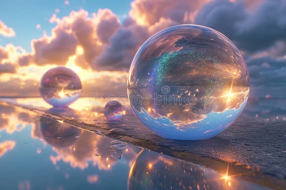 Intersecting Spheres stock illustration. Illustration of forces - 310359768