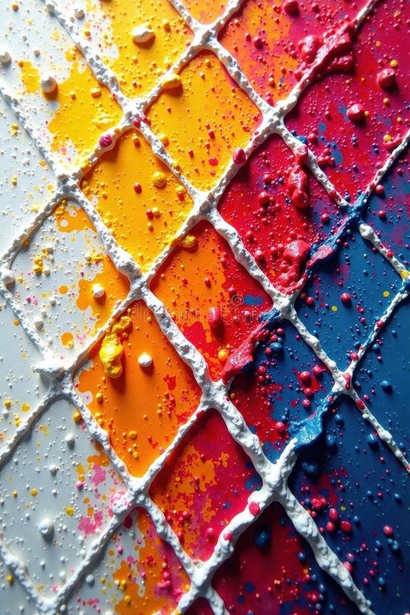 Intersecting White Lines, Textured Paint Effect, Wallpaper, Stylish ...