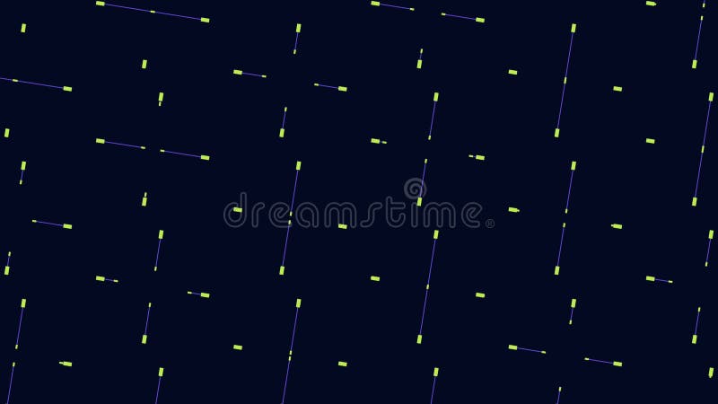 Intersection of Blue and Yellow Lines Creates Grid Like Pattern on ...