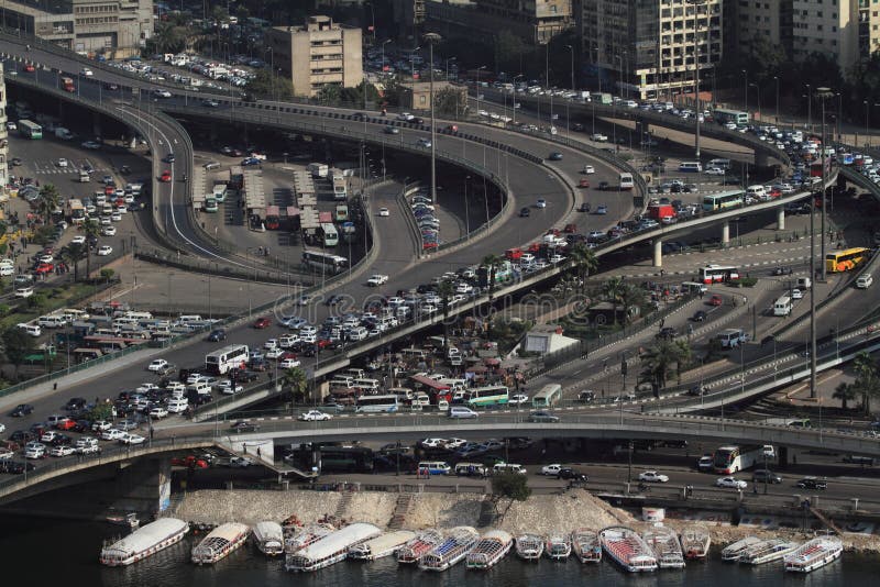 Street Scenery in Cairo, Egypt Editorial Photo - Image of egyptian ...