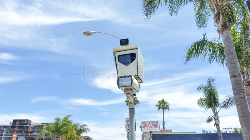 Intersection camera editorial photo. Image of road, plate - 174518546