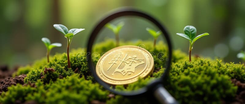 The Intersection of Finance and Sustainability with a Focused Gold Coin ...