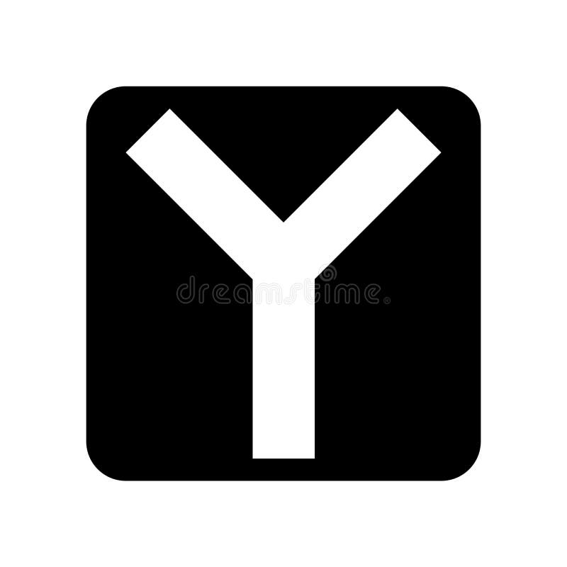 Intersection Icon Vector Isolated on White Background, Intersection ...