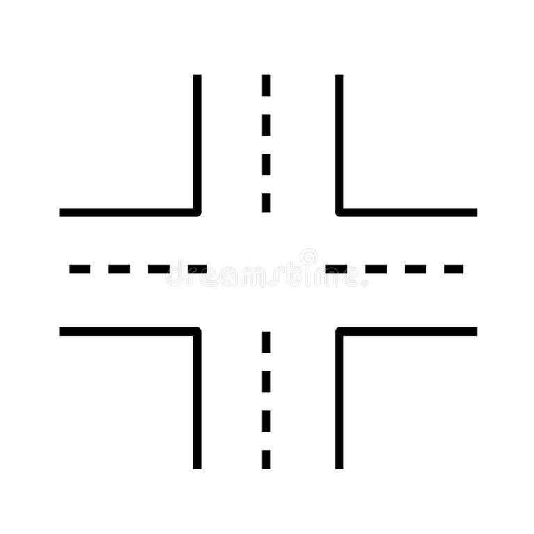 Intersection Sign Stock Illustrations – 31,066 Intersection Sign Stock ...