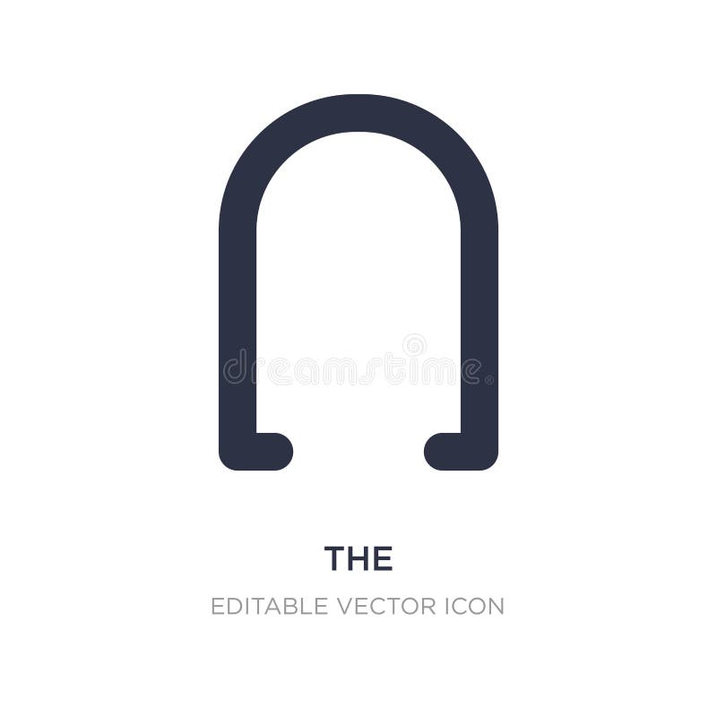 Intersection Icon on White Background. Simple Element Illustration from ...