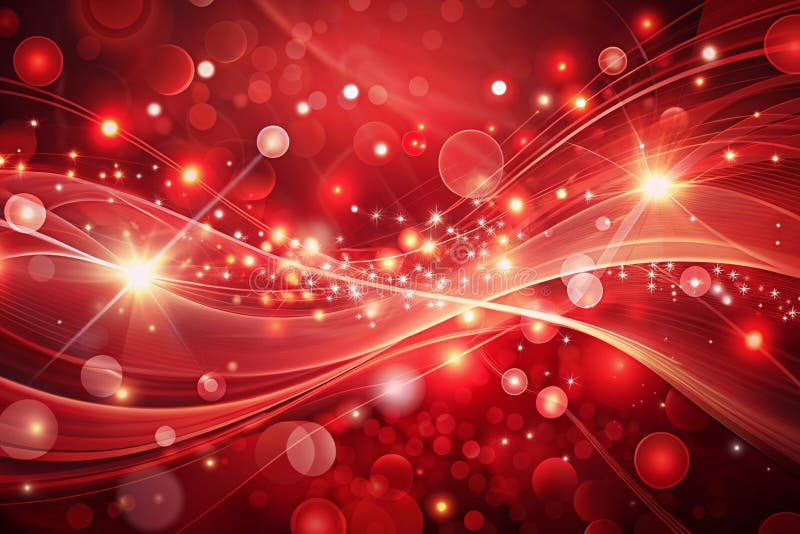 Intersection of Lights stock illustration. Illustration of pinks ...