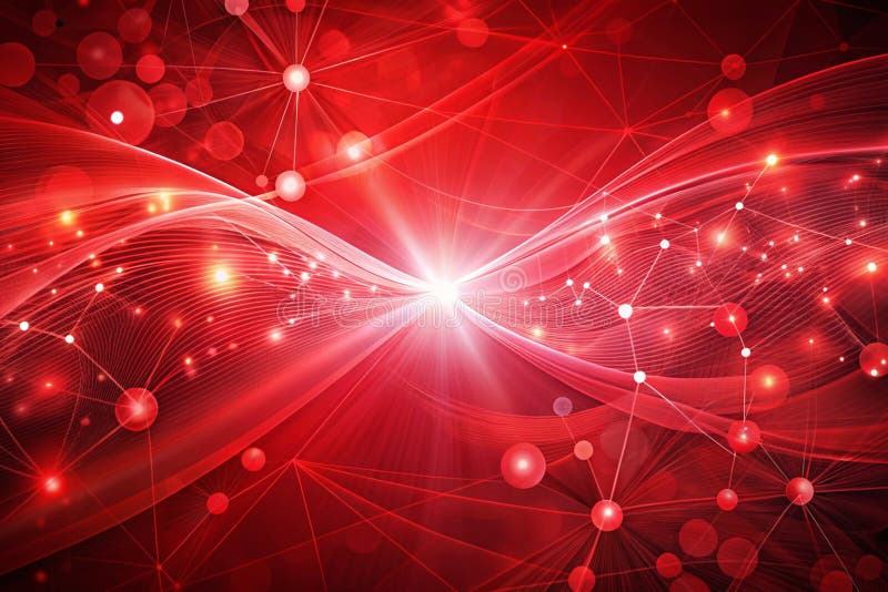 Intersection of Lights stock illustration. Illustration of bright ...