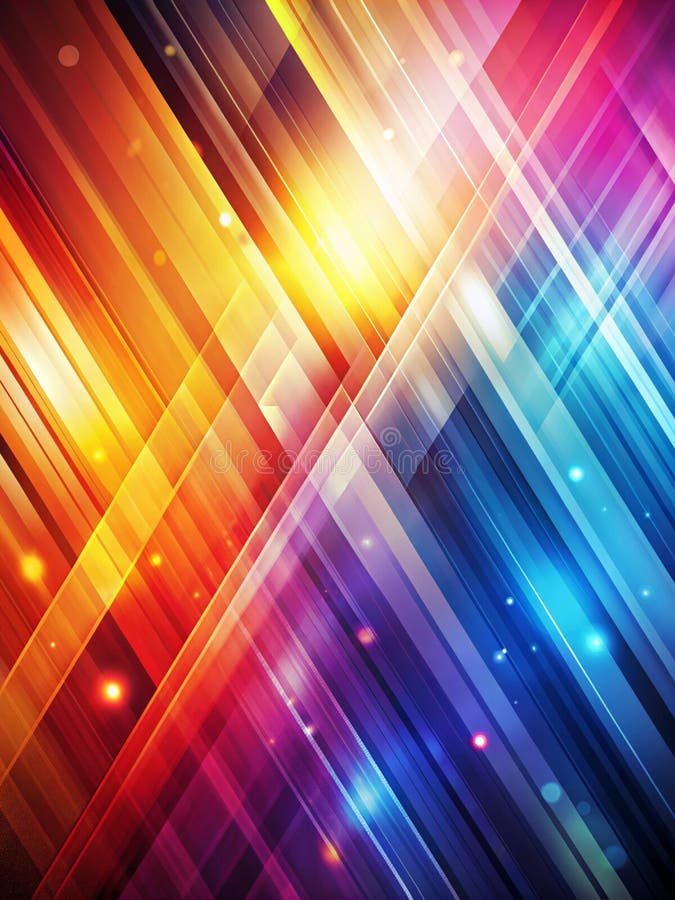 Intersection of Lights stock illustration. Illustration of ranging ...