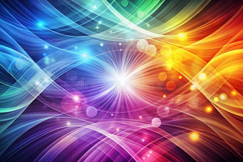 Intersection of Lights stock illustration. Illustration of ranging ...