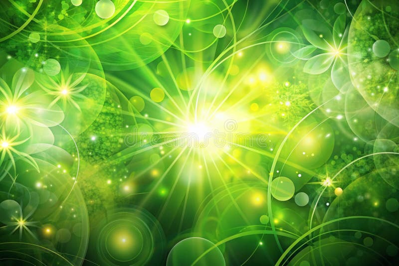 Intersection of Lights stock illustration. Illustration of colorful ...