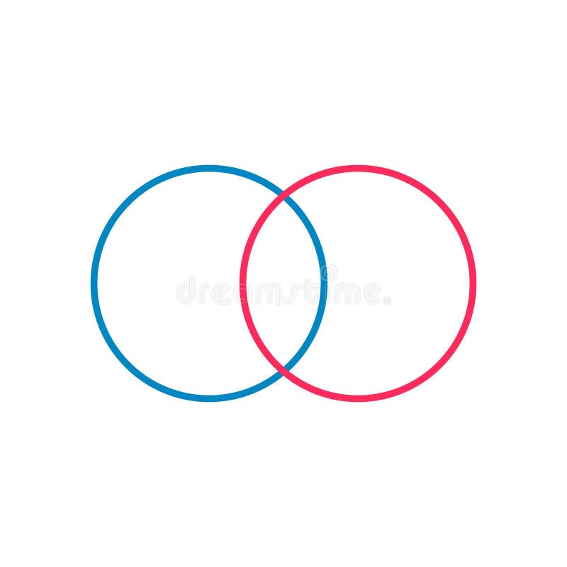 Sets Theory Basic Operation, Diagram Venn Icon Vector Stock Vector ...