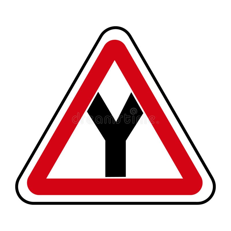 Intersections Sign Stock Illustrations – 670 Intersections Sign Stock ...