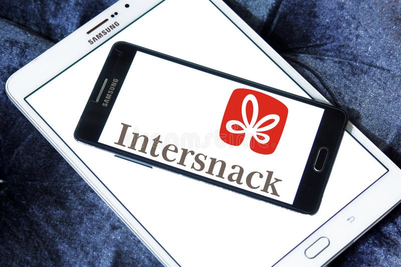 Intersnack-Lebensmittelunternehmenlogo Redaktionelles Stockfoto - Bild ...