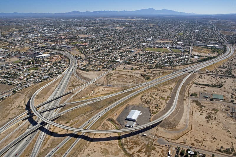 Interstate-10 In Tucson, AZ Stock Image - Image of cars, tucson: 35633169