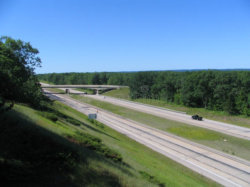 Interstate stock image. Image of michigan, expressway - 4803725