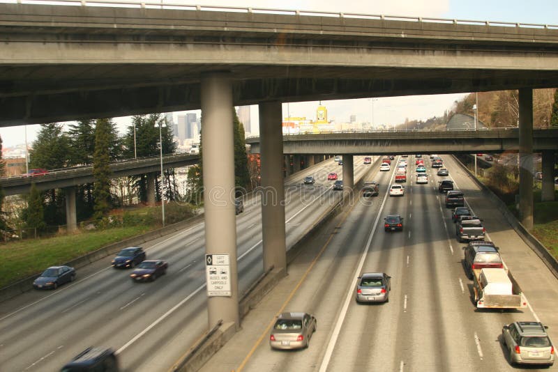 Four Level Interchange stock image. Image of commute, road - 504239