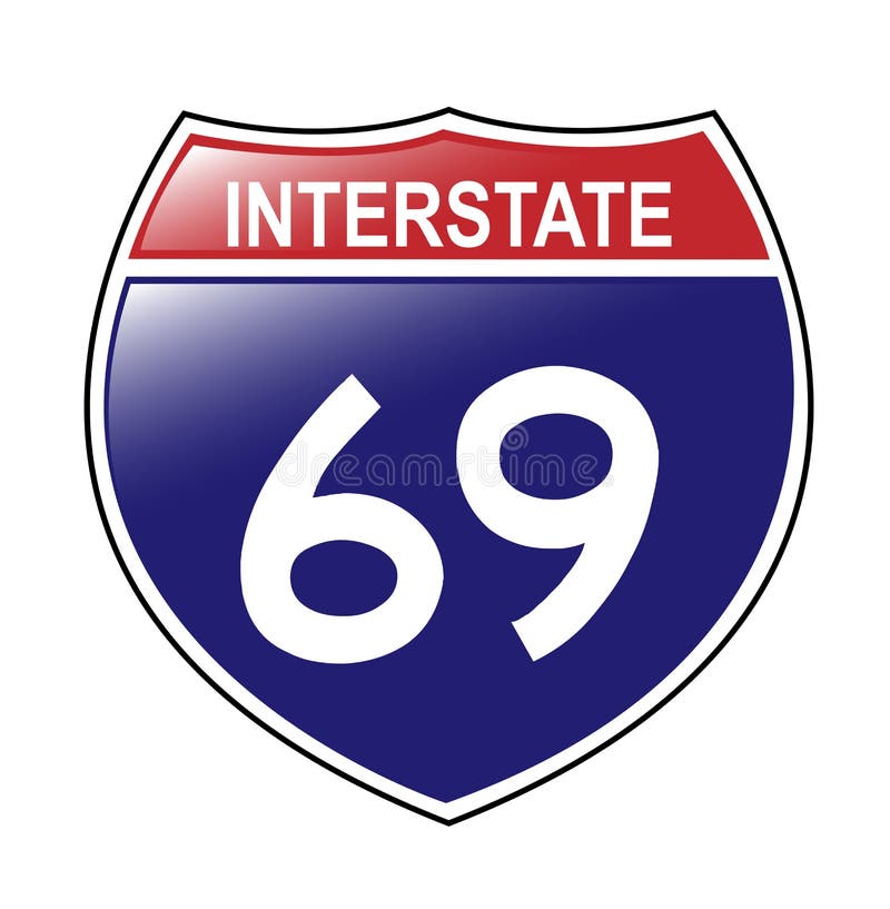 Interstate 69 Sign Royalty Free Stock Photography - Image: 8539977