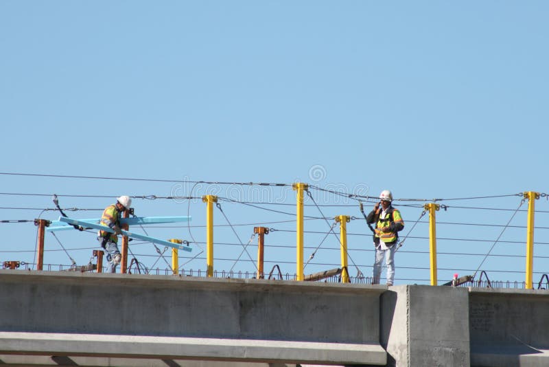 Interstate 69 Bridge Construction Near Houston, Texas Editorial Photo ...