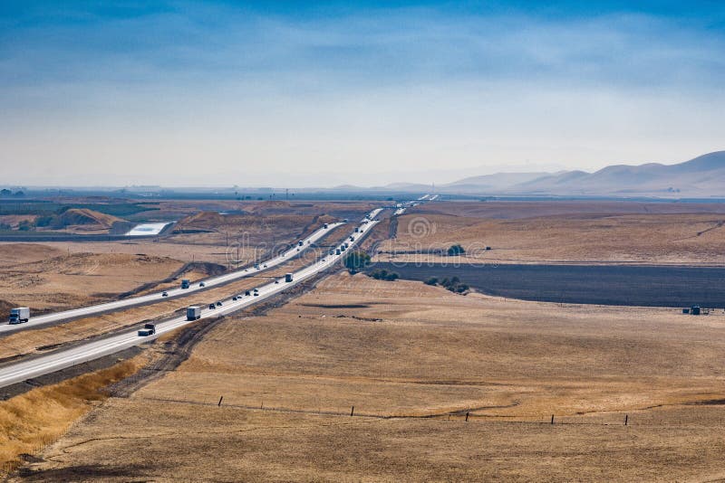 Interstate - 5 in California Stock Photo - Image of roadway, california ...