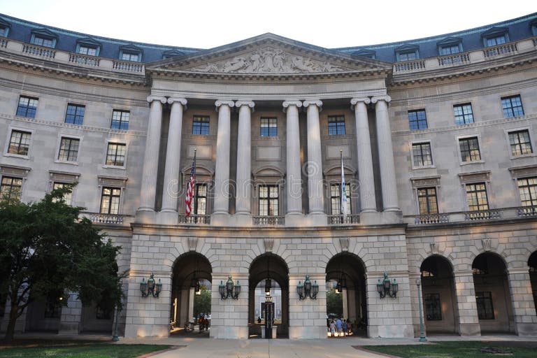 Interstate Commerce Commission in Washington DC Stock Image - Image of ...