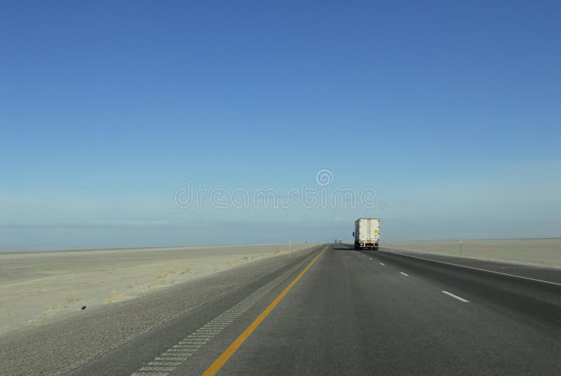 Interstate Highway Across Utah Desert Stock Photo - Image of interstate ...