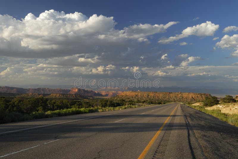 Interstate Highway in Southern Utah Stock Image - Image of nature ...