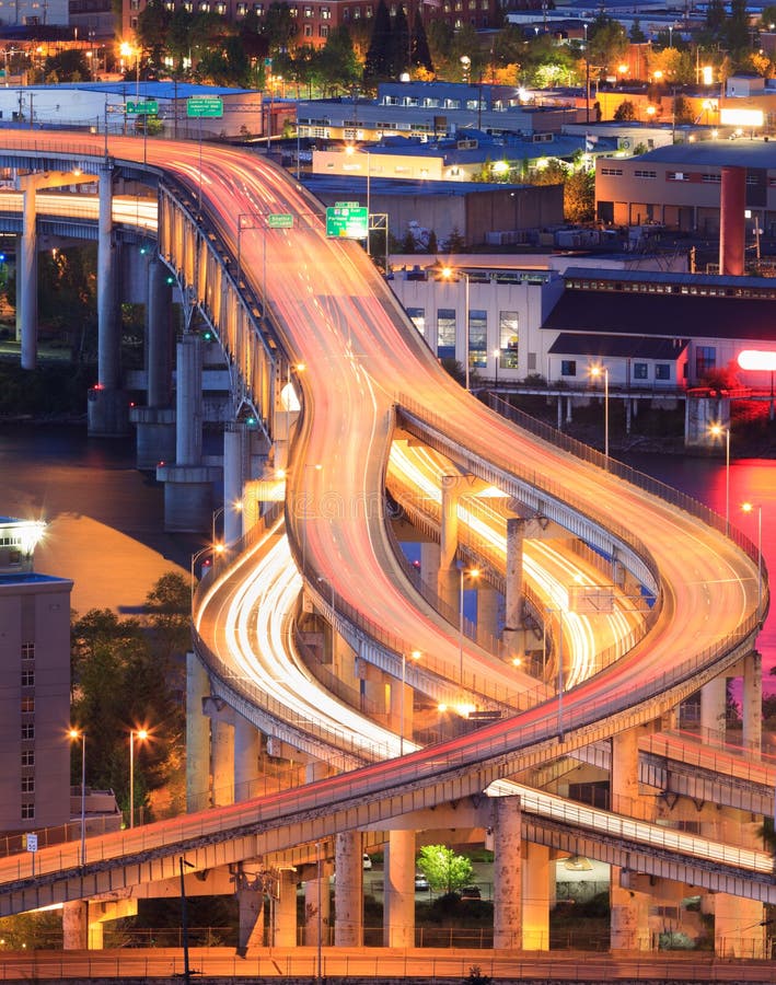 Interstate 5 during Rush Hour Editorial Stock Photo - Image of ...