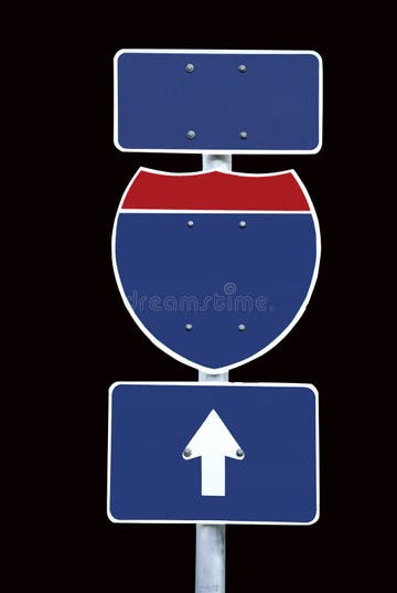 Interstate sign stock image. Image of move, travel, concept - 1693235