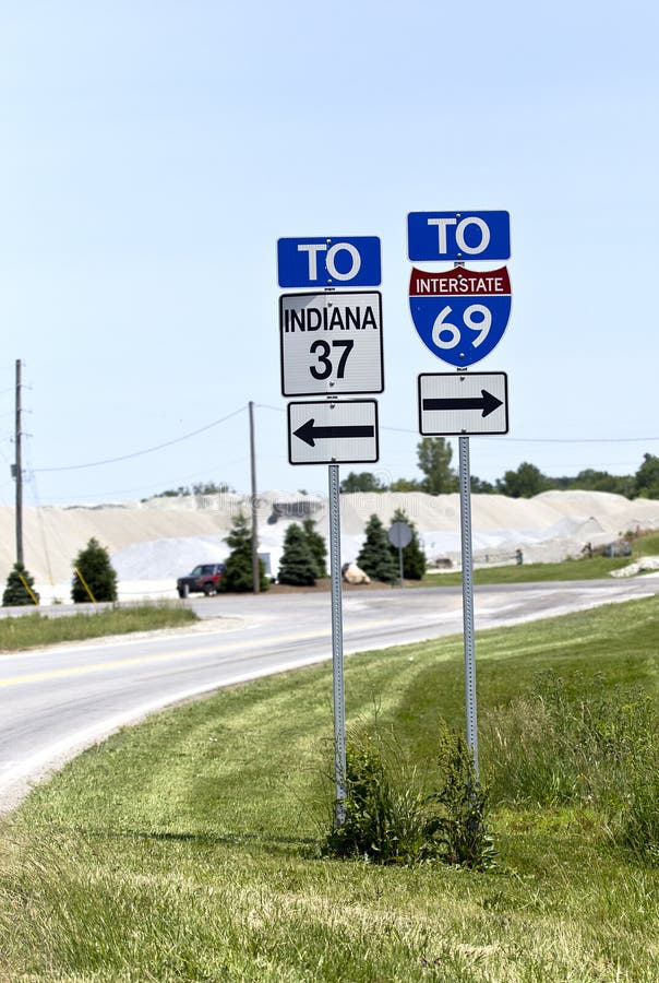 Interstate 69 sign stock image. Image of sign, america - 31418875