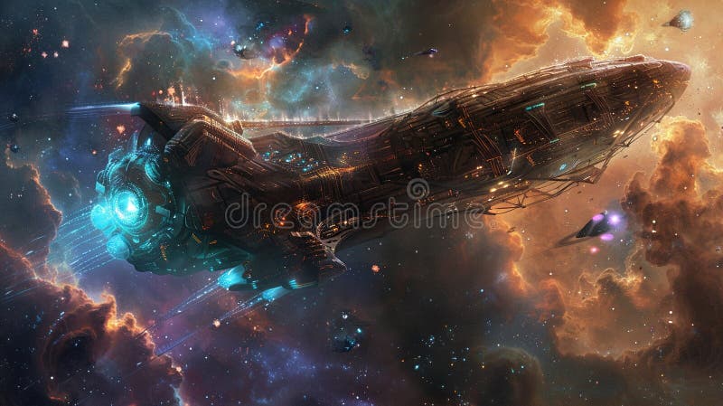 Interstellar Ark, Organic, Bio-engineered Spaceship on an Exploration ...