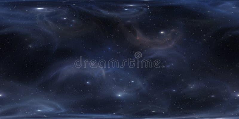 Interstellar Cloud of Gas and Dust. Deep Outer Space Background with ...