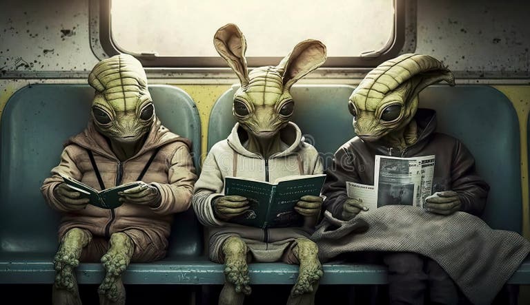 Alien Commuters Stock Illustrations – 8 Alien Commuters Stock ...