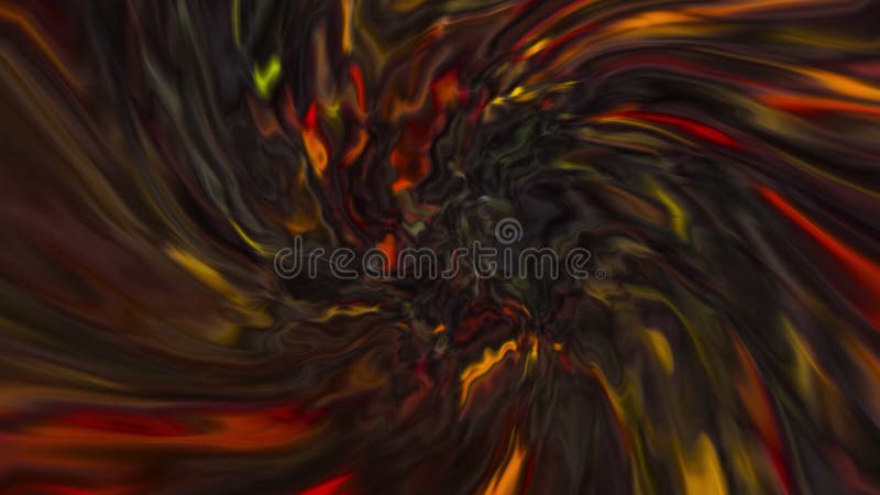 Interstellar Concept. Motion. Distortion of Reality Inside Black Hole ...