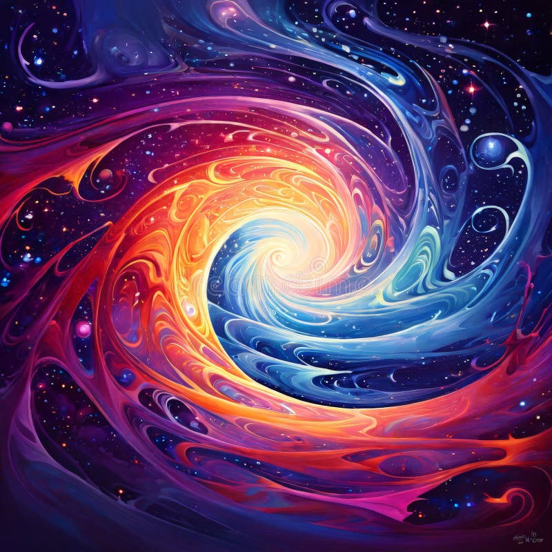 Interstellar Exploration: Cosmic Nebula and Milky Way Galaxy Editorial ...