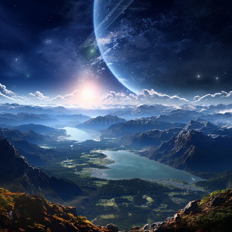 Interstellar Glimpse: a Window into the Marvels of Earth S Landscape ...