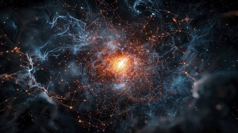 Interstellar Human Migration Concepts Explored Cosmic Space Digital Art ...